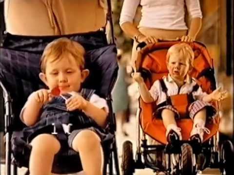 Gelbe Seiten Werbung Kinderwagen 2001
