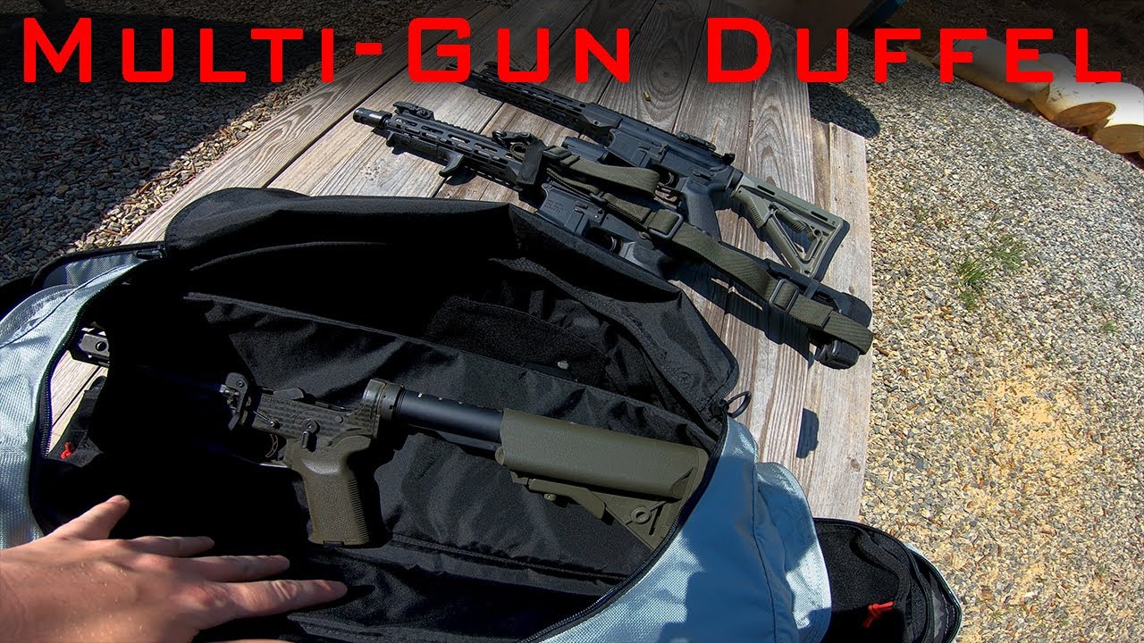 My Most Discreet Multi-Rifle Bag - YouTube