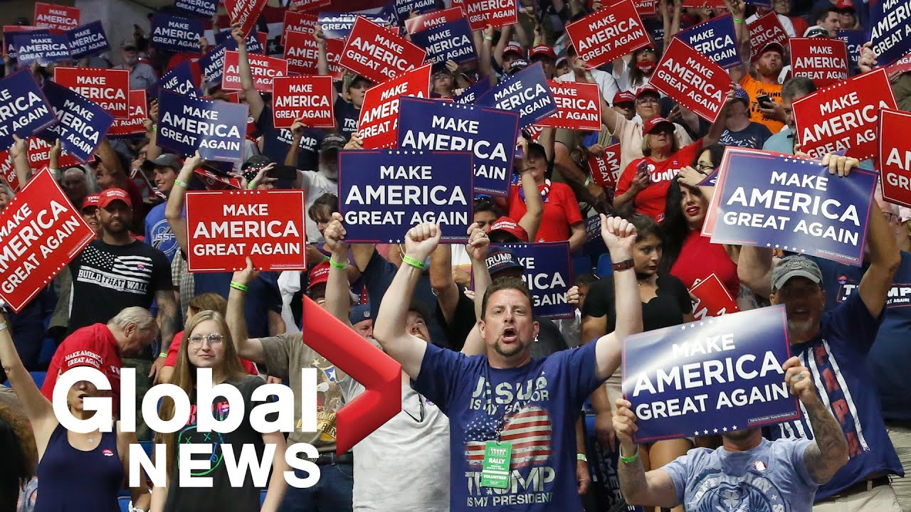 Trump supporters rally in Tulsa amid rising racial tensions, COVID-19 ...