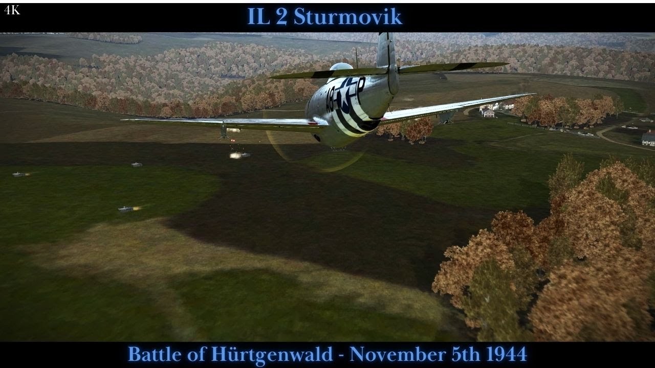 IL 2 Sturmovik Battle of Hürtgenwald - "November 5th 1944" - 4K - YouTube