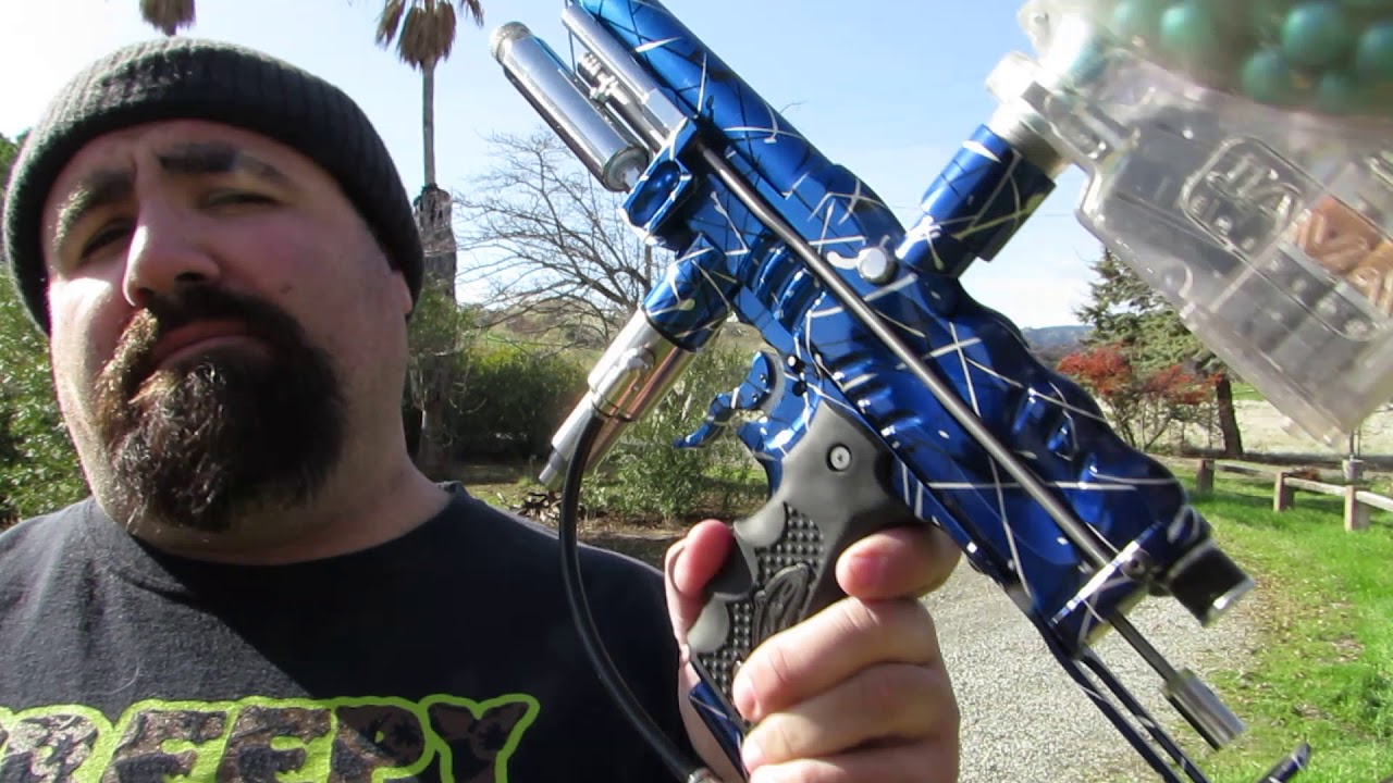 Westwood 2 Scoop Autococker - Rebuilt and Tuned by Paintball Tek - YouTube