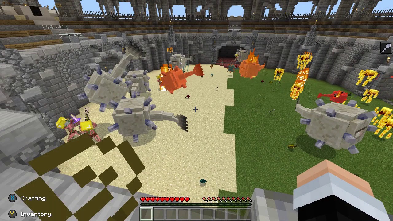 Minecraft: Monster Battle Arena - YouTube