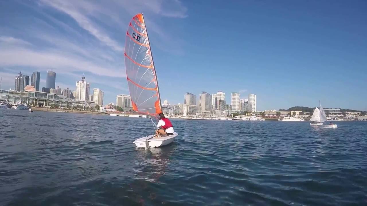 Qingdao 2016 Opti Regatta + Byte Sailing - YouTube