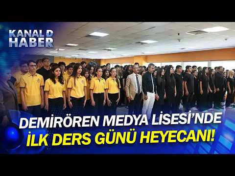 17 Milyon Öğrenci Dersbaşı Yaptı! Demirören Medya Lisesi'nde İlk Gün Heyecanı