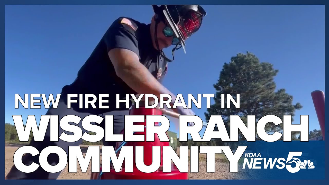 Wissler Ranch community welcomes new fire hydrant, ready for potential ...