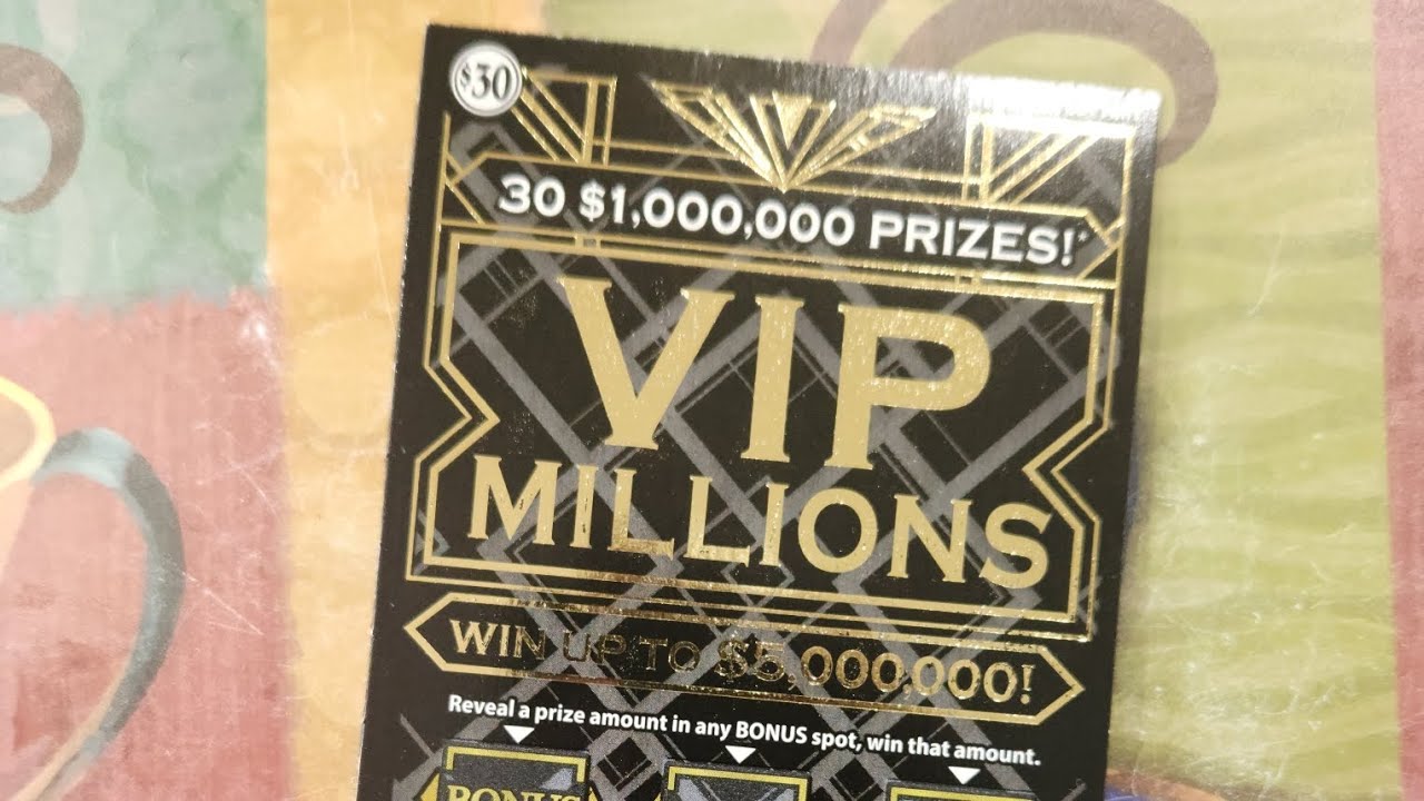 NY SCRATCH OFF VIP MILLIONS TICKET - YouTube