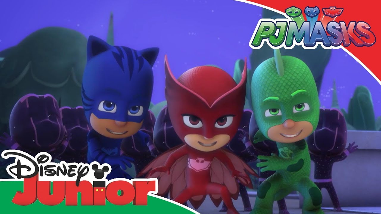 PJ Masks Cortos - Equipo Ninja Nocturno | Disney Junior Oficial - YouTube