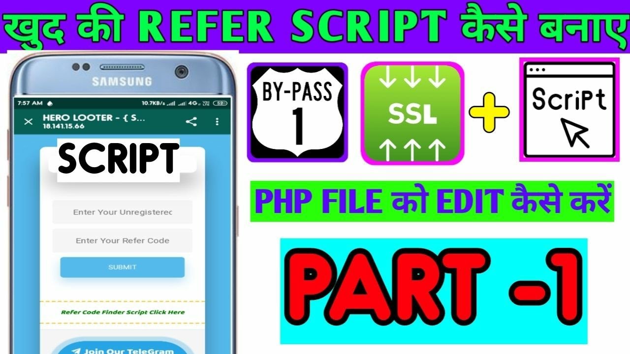 Part 1 Easy Way To Make Refer Script Coin Adder Script Script 5670