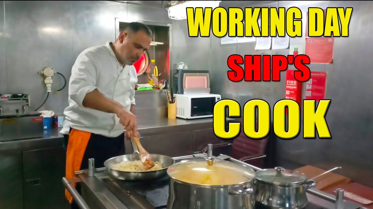 Ship's Cook / Working day of the ship's cook: lunch and dinner - YouTube