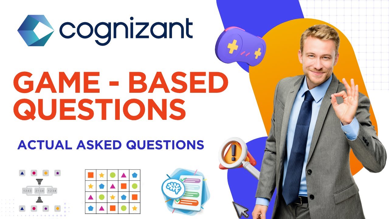 🔥Cognizant Gamified Aptitude Questions One shot | Cognizant Game Based ...