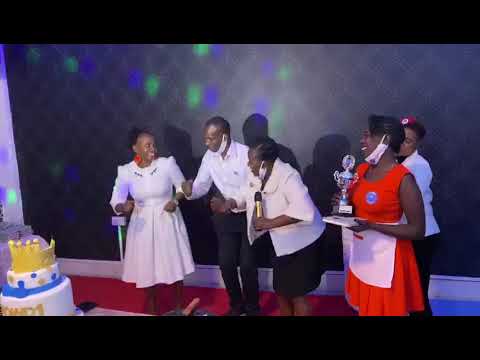 Elizabeth Wangui awarded for exemplary performance - YouTube