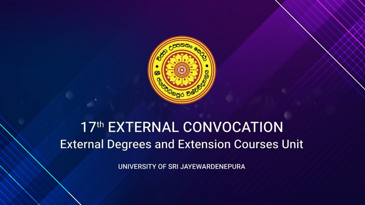 17th External Convocation USJP Session 04 - YouTube