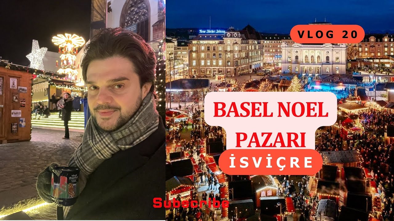 İsviçre'de Noel - Basel Noel Pazarı - YouTube