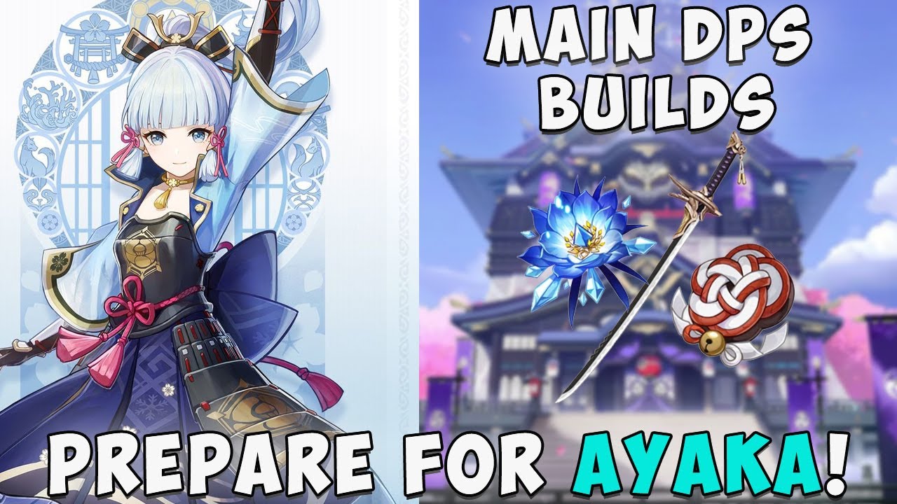 Pre-Release Ayaka Build! Best Build Untuk Ayaka! | Genshin Impact ...
