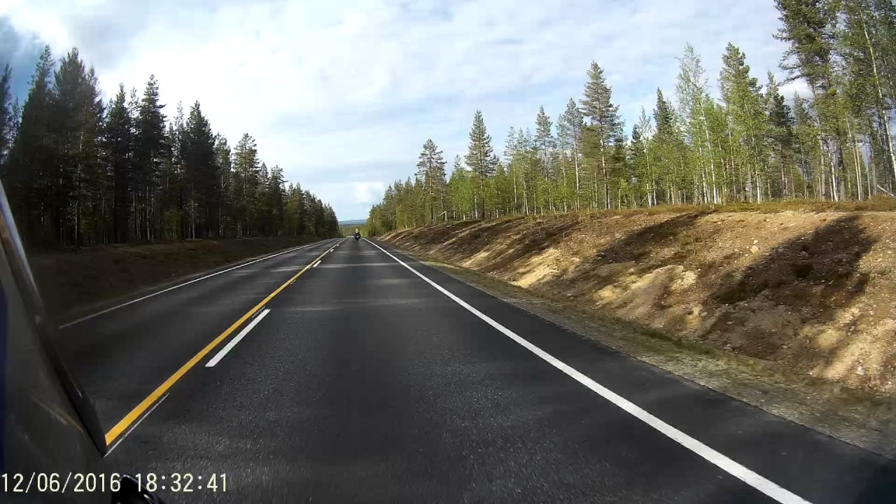 FINLANDIA EN MOTO(RENOS EN LA CARRETERA) 1 - YouTube