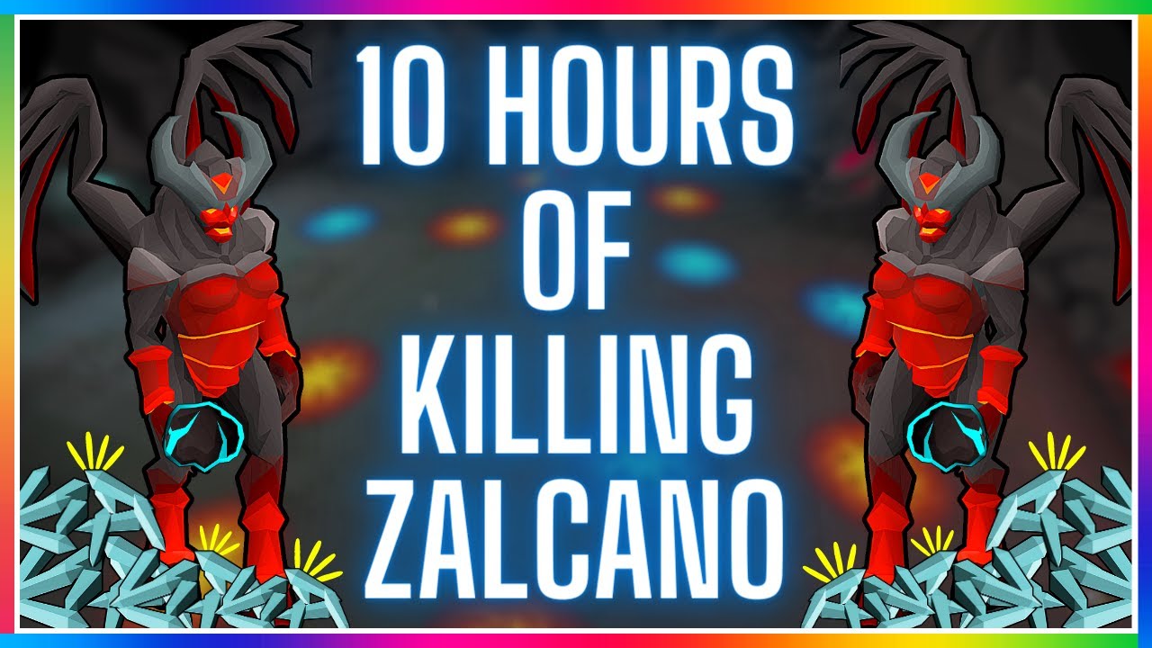 OSRS - Loot From 10 Hours Killing Zalcano - ( I GOT A RARE DROP ) - YouTube