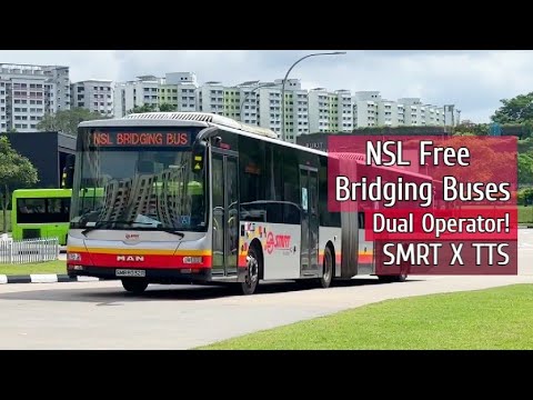 DUAL OPERATOR! | NSL Free Bridging Buses (8/2/2023) - YouTube