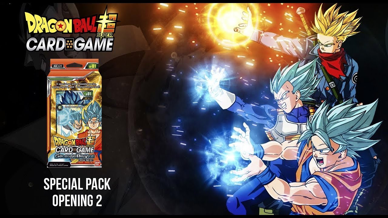 DBS Galactic Battle Special Pack Set Opening 2 - YouTube
