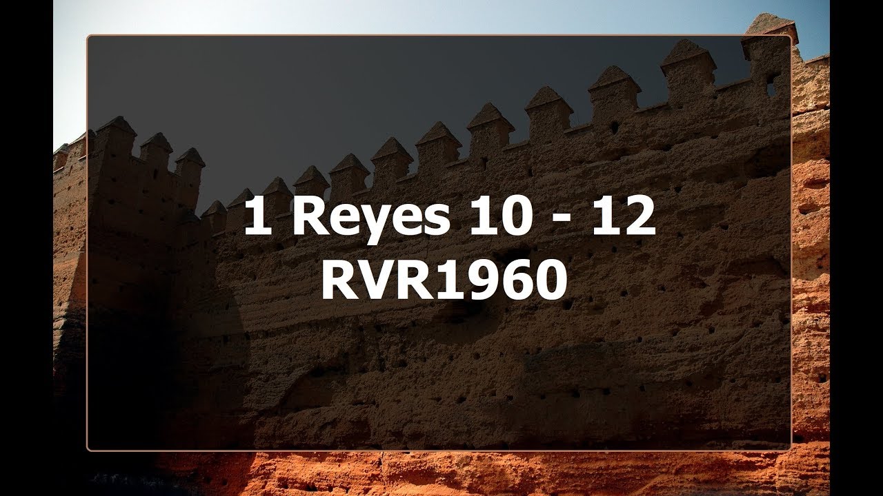 La Biblia hablada/1 Reyes 10 - 12 - YouTube