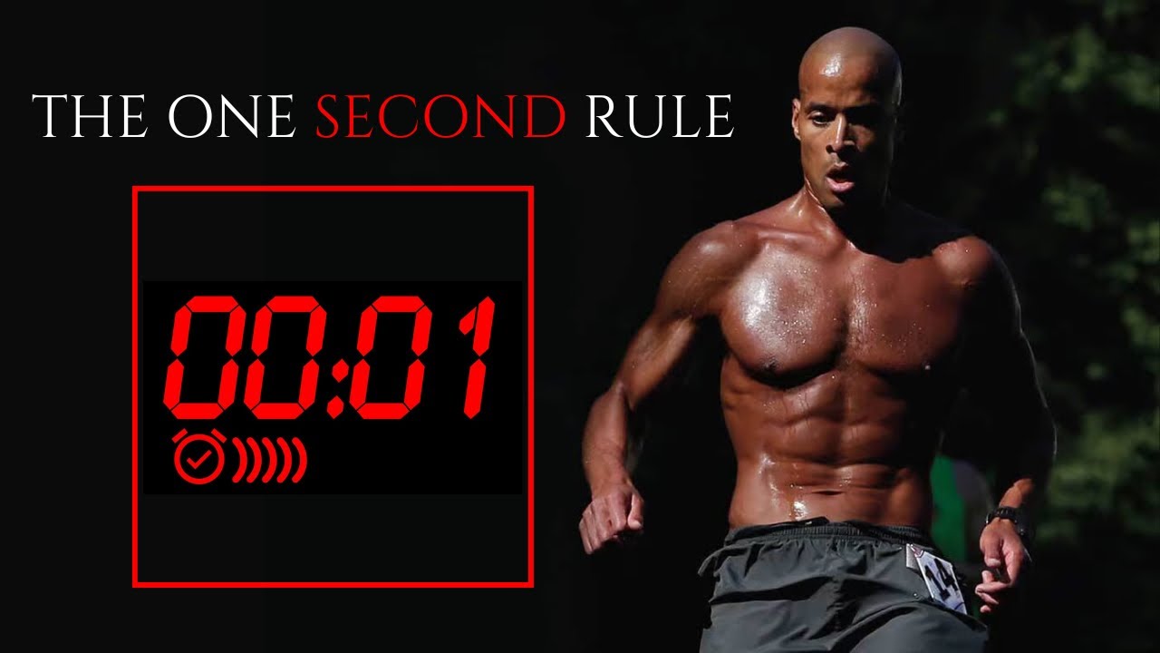 The 1-Second Rule - David Goggins - YouTube