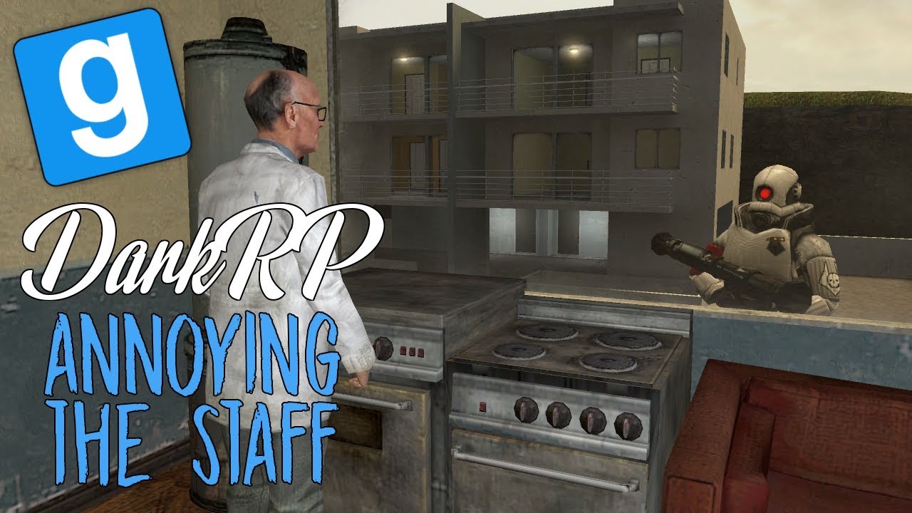 Annoying The Staff Members | Gmod DarkRP - YouTube