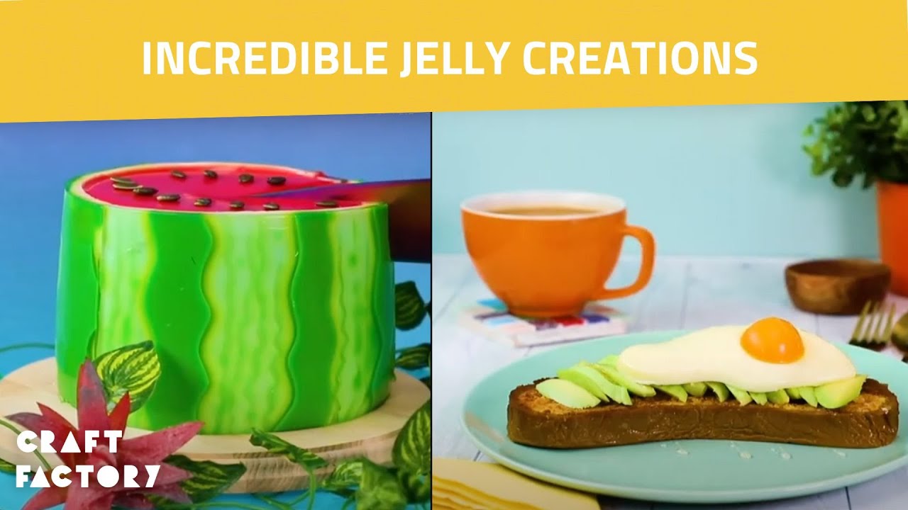 Magical Jelly Creations! | Craft Factory | Jelly Avocado on Toast For ...
