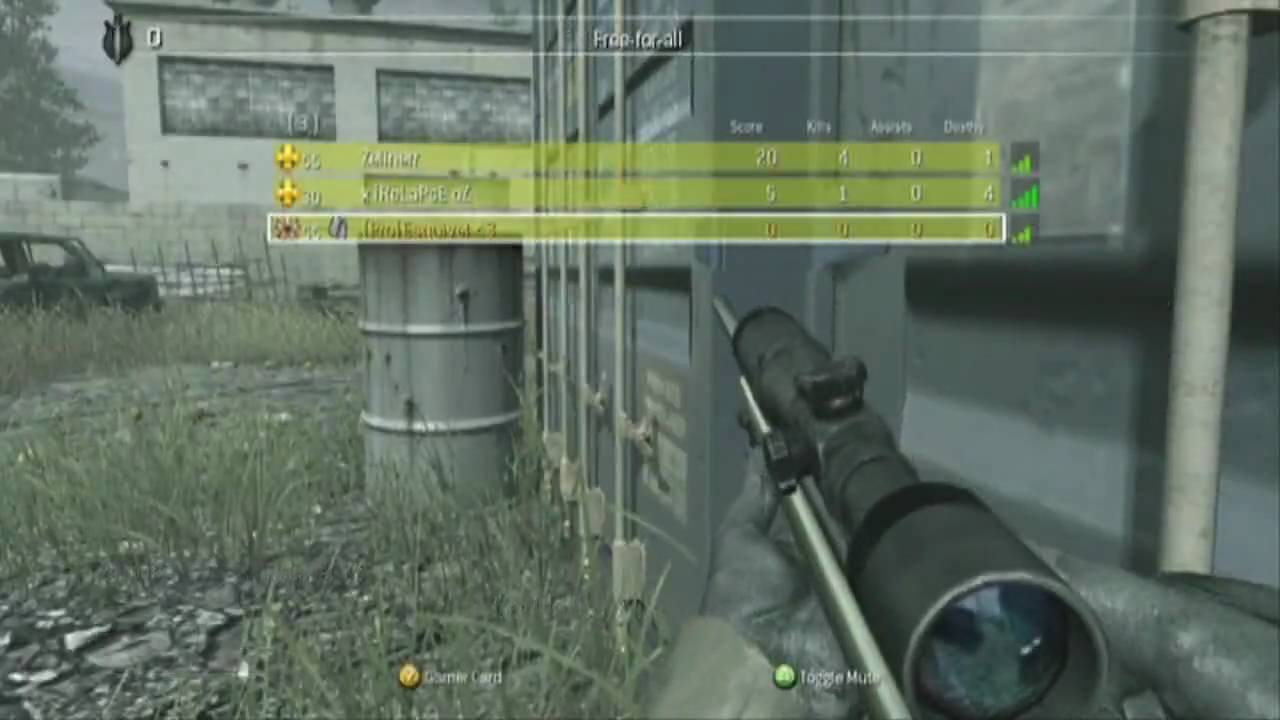 CoD4 1v1 :D - YouTube
