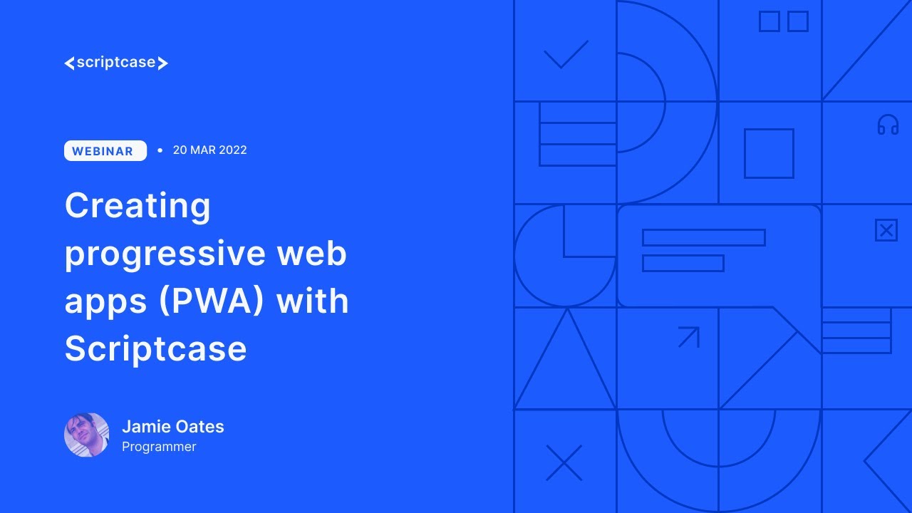 Scriptcase - Creating progressive web apps (PWA) with Scriptcase - YouTube