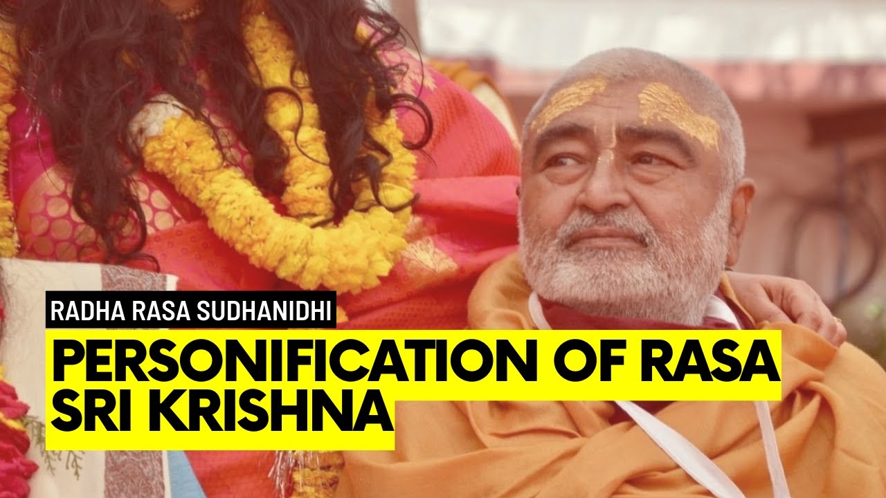 2390: Personification Of Rasa Sri Krishna | Radha Rasa Sudhanidhi 93 ...