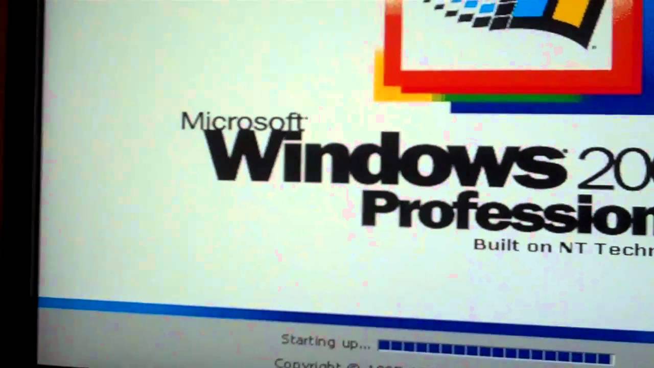 A Dell Dimension XPS T600 running Windows 2000 Professional - YouTube