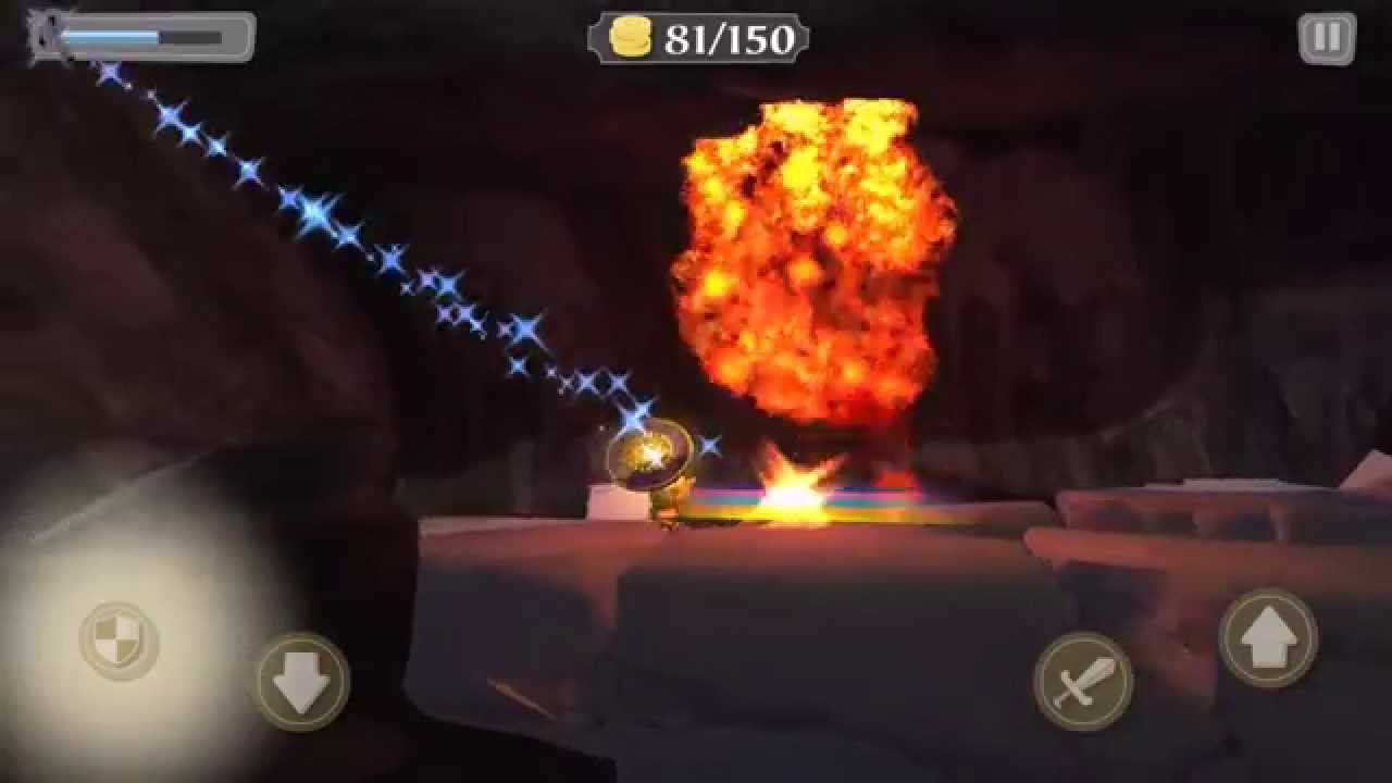 Wind-Up Knight 2 - Level 28 (Above the Lava) Gnome Hat - YouTube