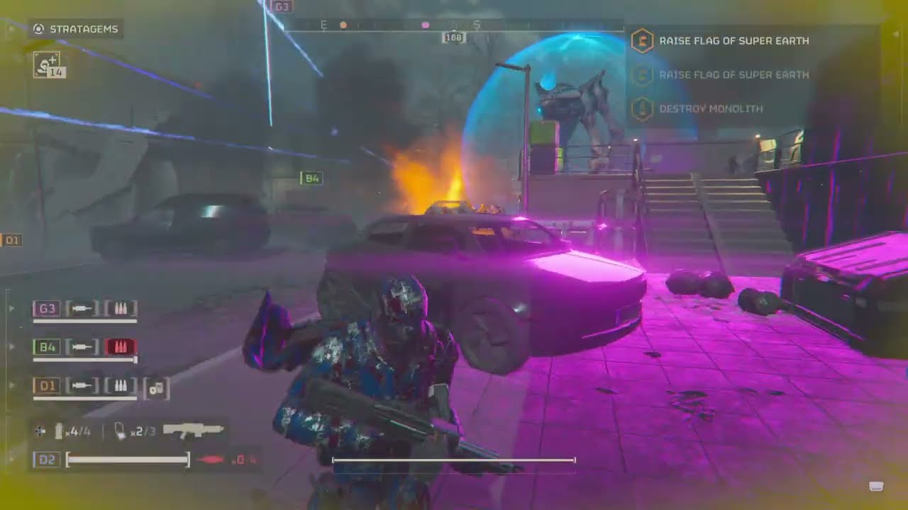 HELLDIVERS 2 mech exo suit gameplay - YouTube