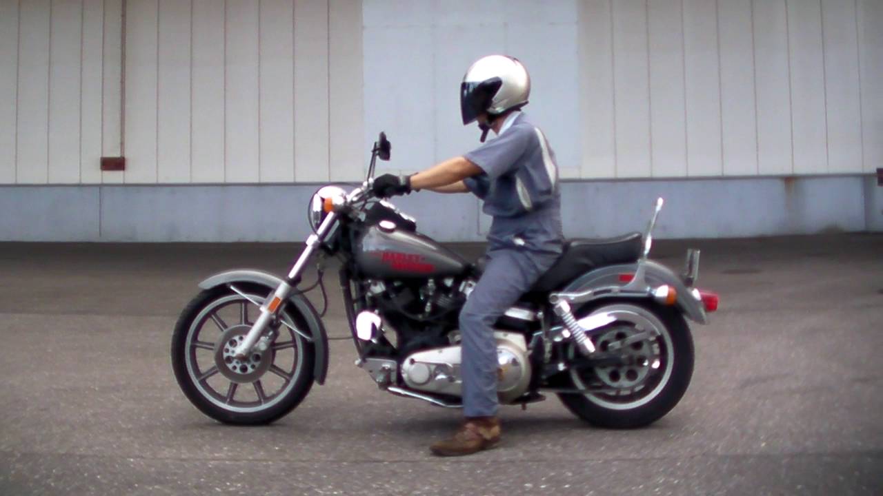 Harley Davidson FXS 1200 Low Rider Shovel 1607180305 k - YouTube