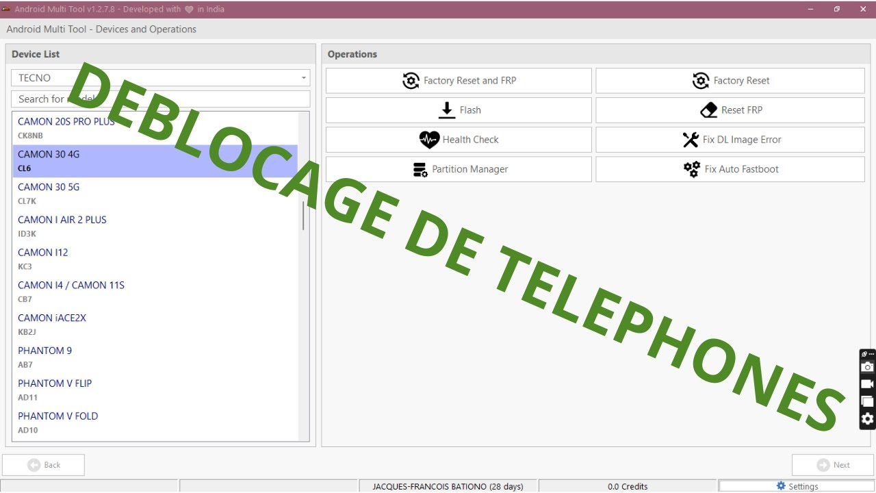 Unlocker tool is come Back - Android Multi Tool - YouTube