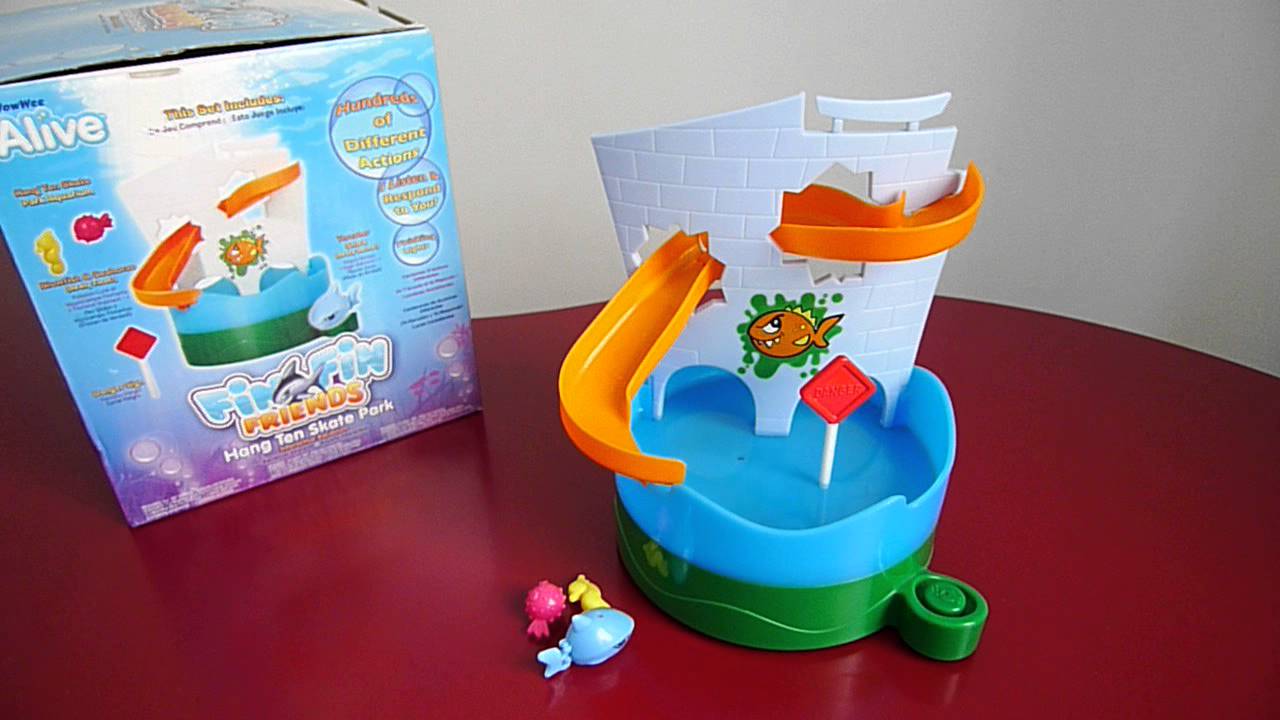 FIN FIN FRIENDS HANG TEN SKATE PARK - YouTube