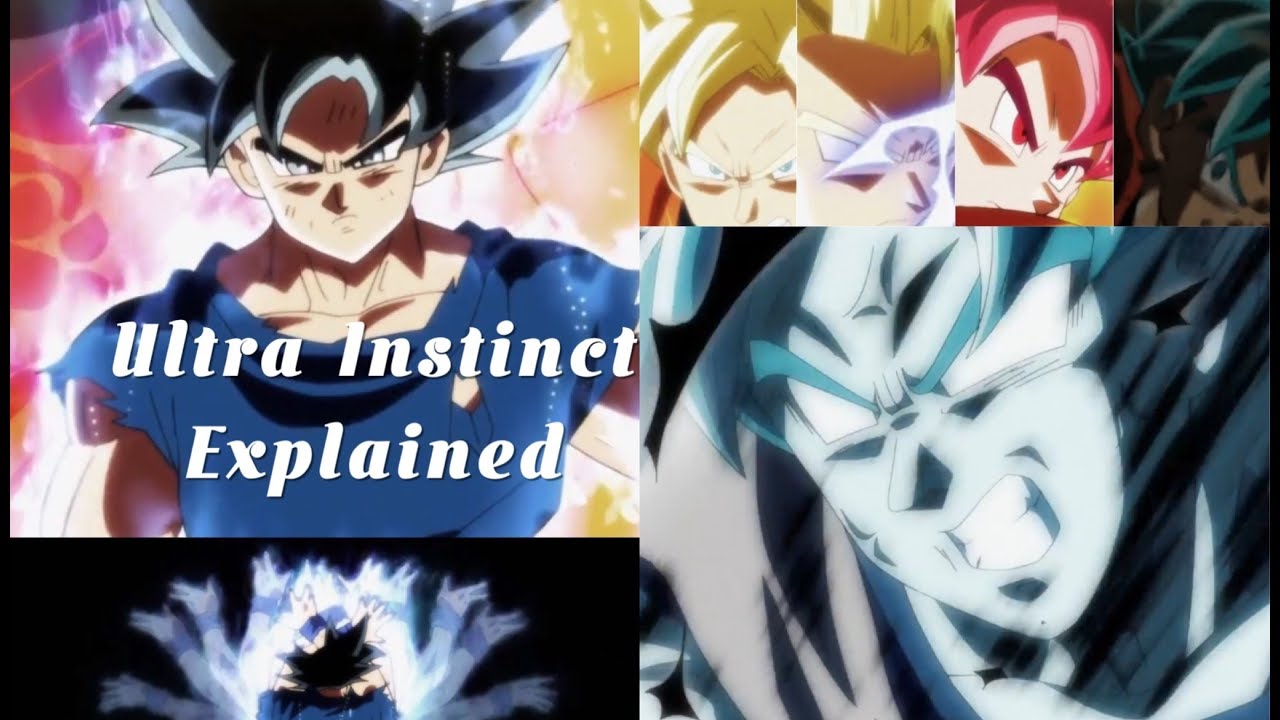 Goku Ultra Instinct Form Explained Dragon Ball Super Goku's Ultra