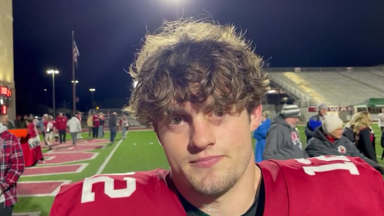 Owasso QB Knox Dyson celebrates playoff win, looks ahead to Bixby ...