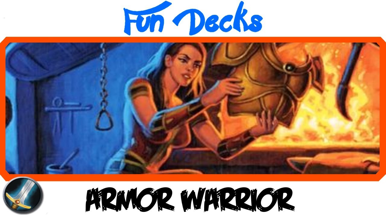 Hearthstone Armor Weapon Warrior - Fun Decks - YouTube