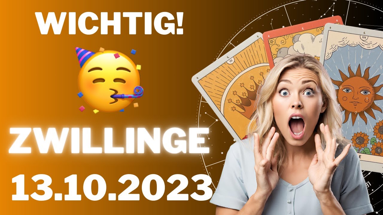 Horoskop Zwilling Oktober 2023