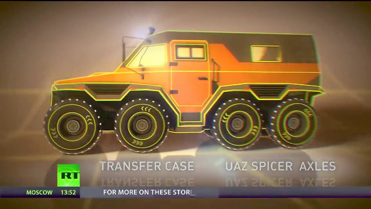 Avt Shaman 8x8 All Terrain Vehicle ATV - YouTube