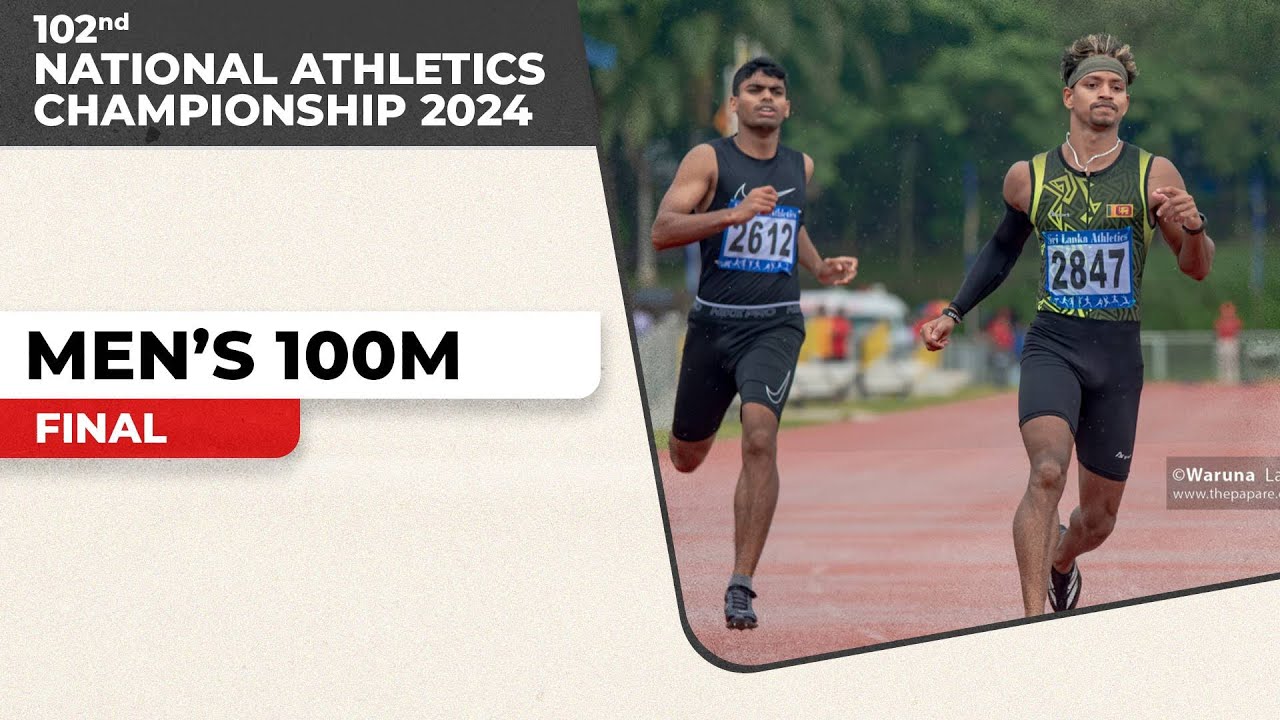 Chamod Yodhasinghe - Sri Lanka’s newest 100M champion - YouTube
