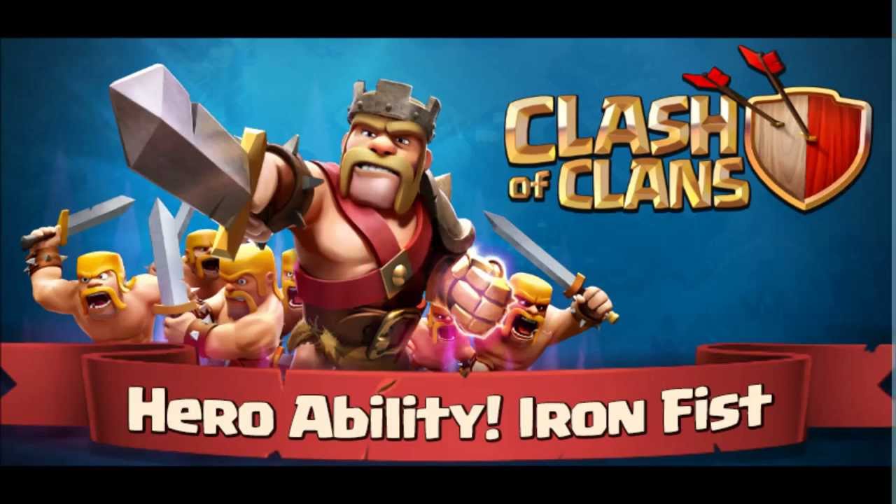 [CoC] Sneak Peek #4: Barb King: Iron Fist ! - YouTube
