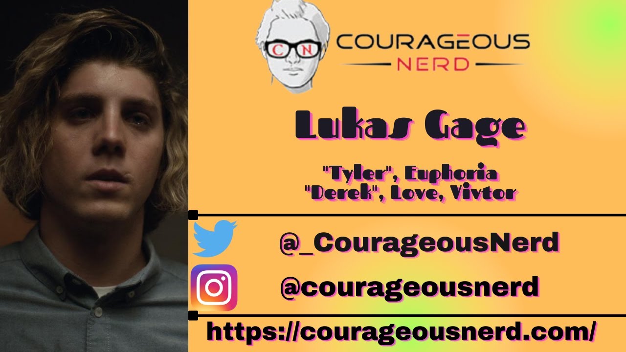 Exclusive Interview: Lukas Gage talks 'Euphoria', 'Love, Victor', acting beginnings and more ...