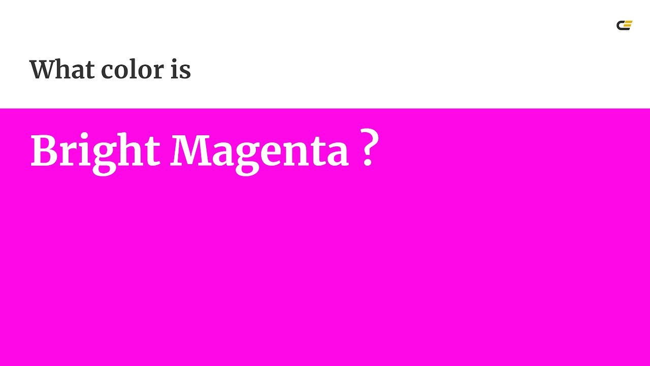 Bright Magenta color #ff08e8 hex Cool Violet color ff08e8 - YouTube