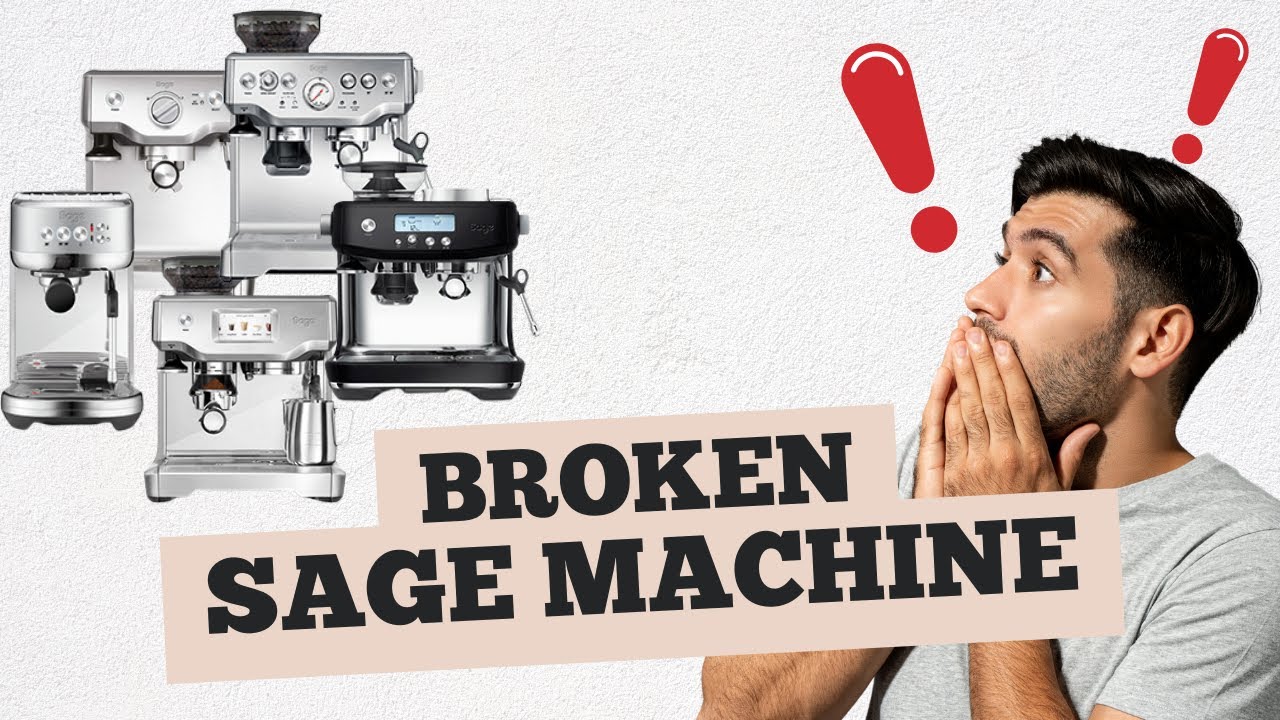 Sage Coffee Machine Repair Troubleshooting Your Machine - YouTube