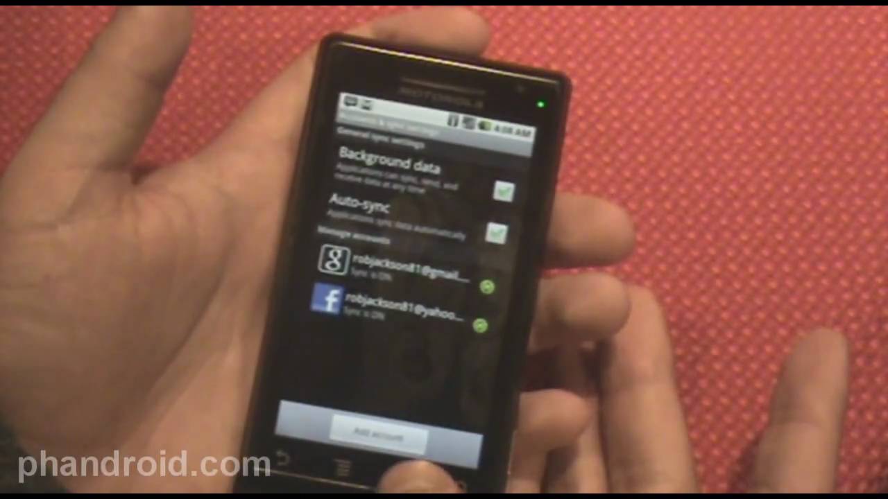 Motorola Droid: Software Review (Part 1) - YouTube