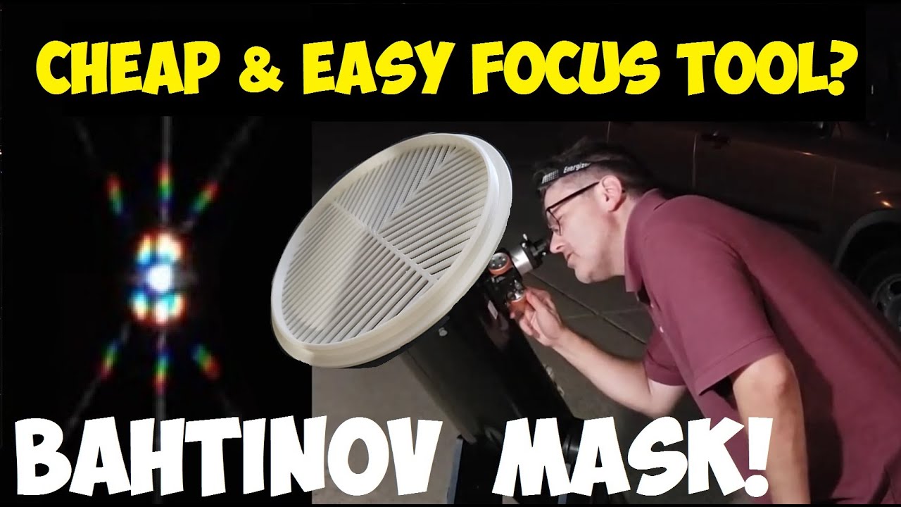 TELESCOPE Bahtinov Masks -The Trick For Perfect Focus That You're ...