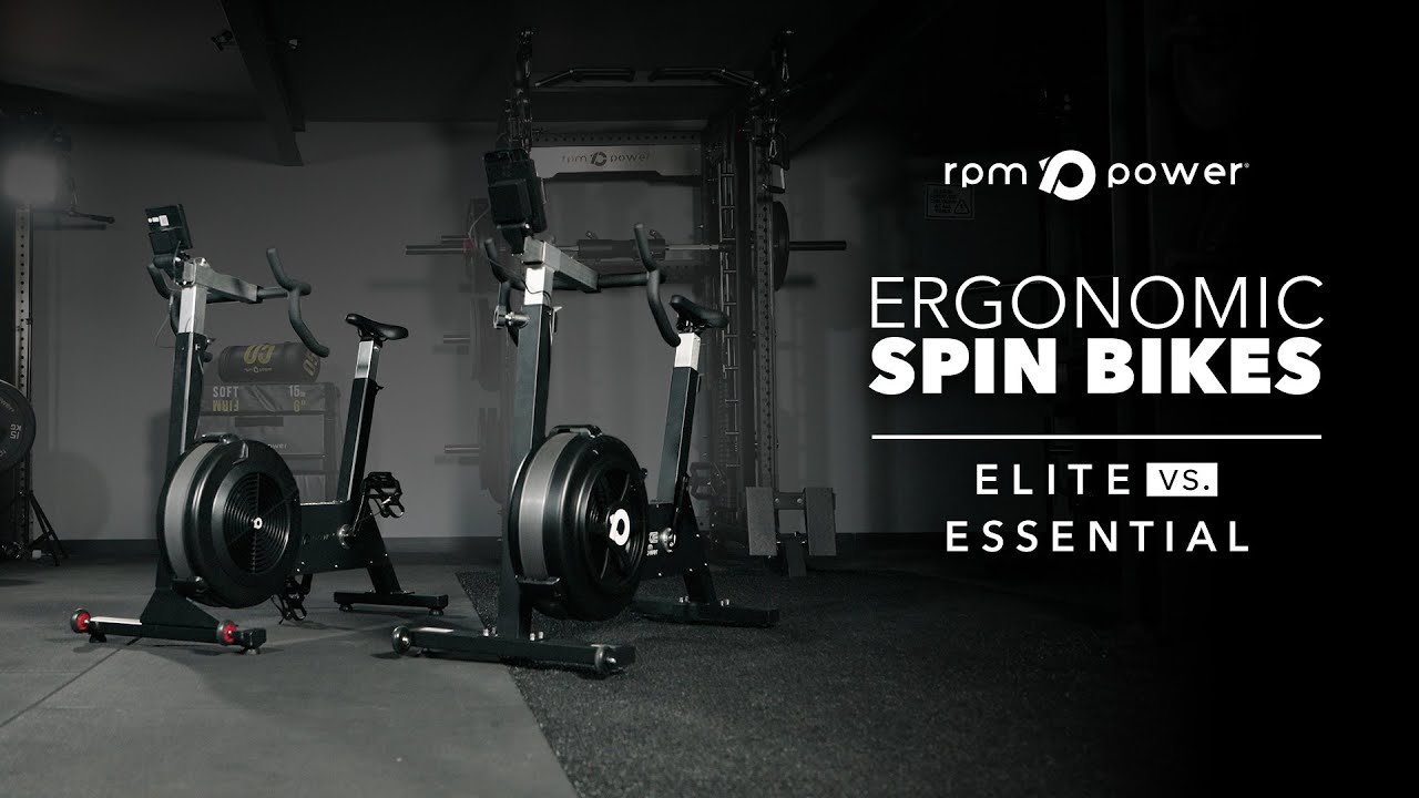 RPM Power Ergonomic Exercise Bikes - Essential vs Elite - YouTube