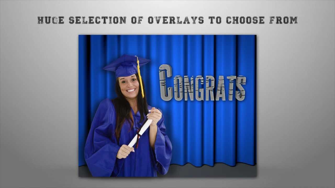 Seniors, Prom & Graduation Digital Backgrounds & Overlays - YouTube