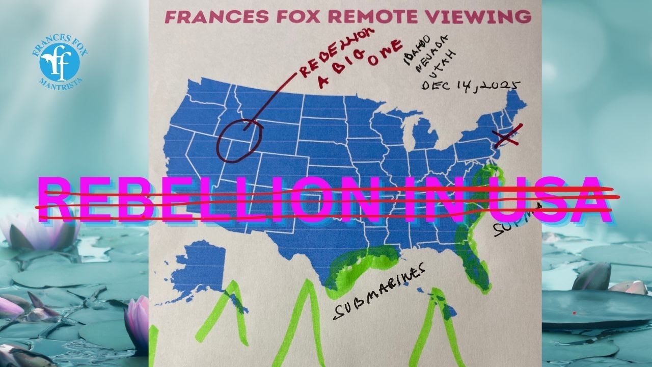 REBELLION, NOT CIVIL WAR IN US-REMOTE VIEWED MAP - YouTube